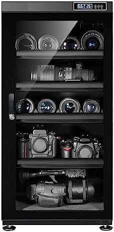 Amazon.com: TECHTONGDA Camera Dehumidifying Dry Cabinet 100L, 5 Tiers ...