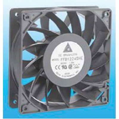 Amazon.com: DC Fans 120x120x38mm 24V DC Fan w/ Speed Sensor (Tach ...