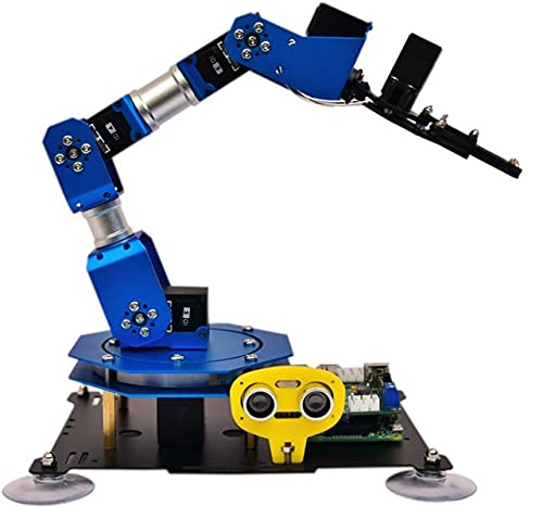 PiArm: The DIY Robotic Arm for Raspberry Pi, 6 Axis Multi-Functional ...