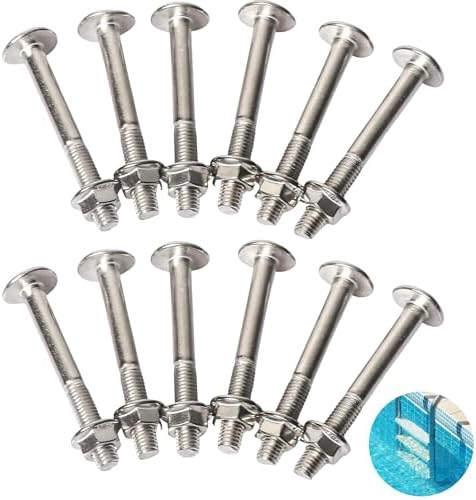 Amazon.com: Poolzilla 3 Pack Pool Ladder Replacement Step, Stainless ...