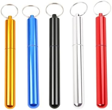 Amazon.com: LIGHUFEIC 5 Pack Aluminum Metal Tube Conetainer,4.25 inch ...