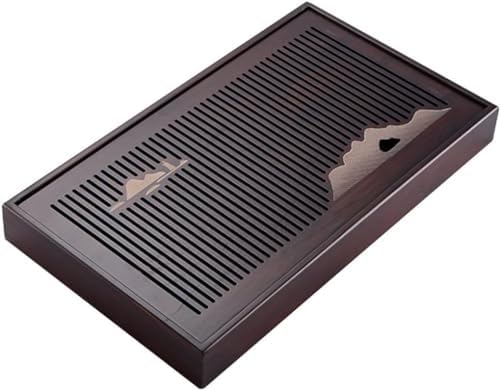 WDWDW Kungfu Serving Tray For Tea Bamboo Chinese Gongfu Table Box With ...