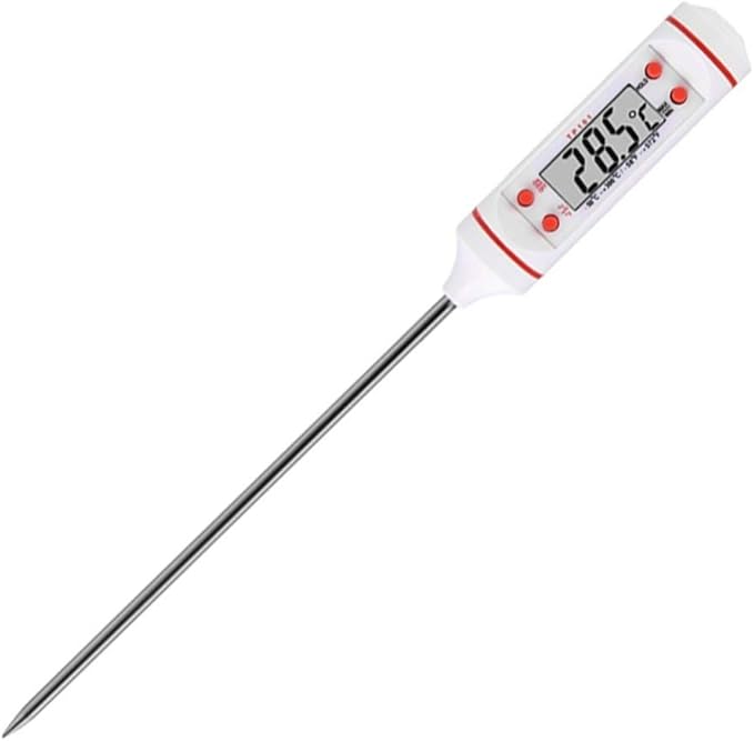 Review HongHong Thermometer Cooking Food Probe for Meat Water Milk ...