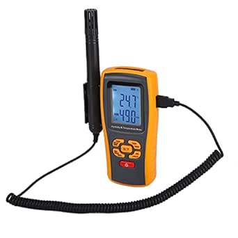 Electronic Hygrometer, High Accuracy Sensor Head Temperature Humidity ...