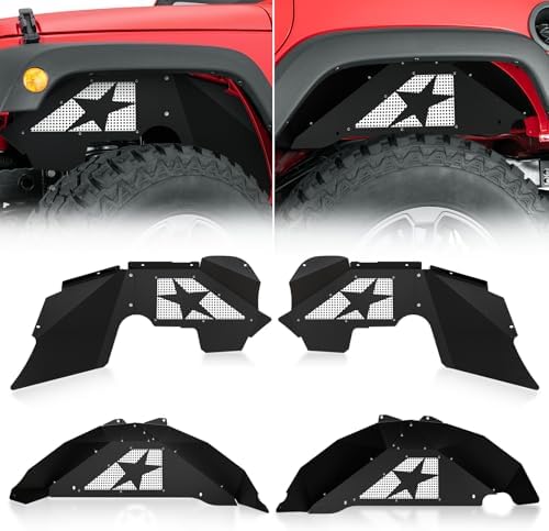 Amazon.com: YZONA Front & Rear Inner Fender Liners Compatible with 2007 ...