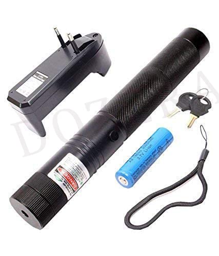 DOZERA Rechargeable Green Laser Pointer Party Pen Disco Light with ...