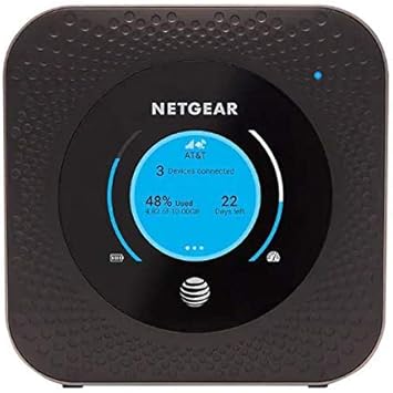 Amazon.com: Netgear Nighthawk MR1100 4G LTE Mobile Hotspot Ethernet ...