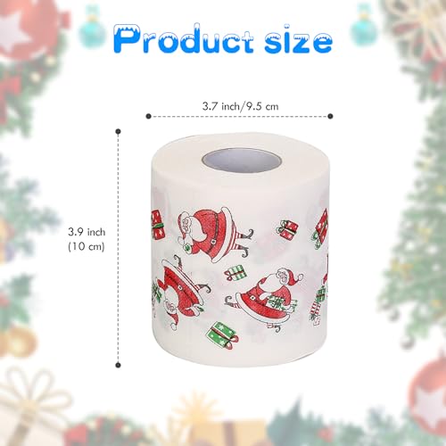 Snapklik.com : Merry Christmas Toilet Paper, Santa Claus Tissue Roll ...