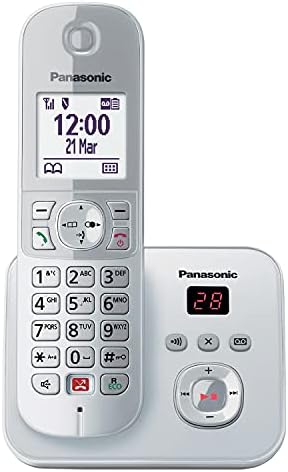 Panasonic Dual Micro/Nano, KX-TG6861GS Cordless Phone with Answering ...