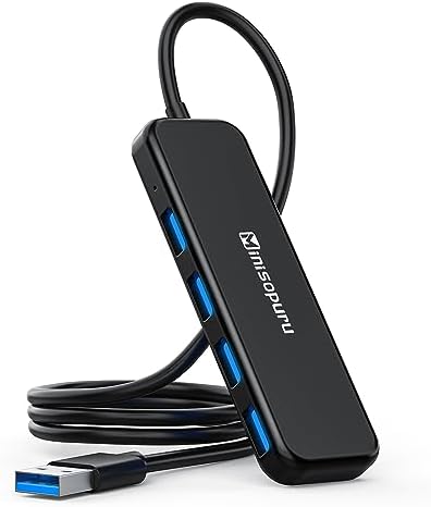 Amazon.com: UGREEN USB 3.0 Hub, 4 Ports USB A Splitter Ultra-Slim USB ...