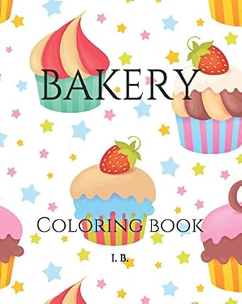Bakery: Coloring book - Children's coloring book - Coloring drawings ...