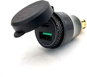 Amazon.com: Waterproof Type C + USB Power Socket Charger for BMW ...