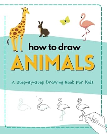 How to draw Animals: Step-By-Step Drawing Book for Kids: Wloczyk, Piotr ...