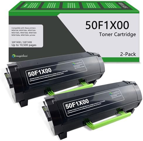 Amazon.com: 501X 50F1X00 Toner Cartridge Extra High Yield (2-Pack ...