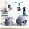 4PCS Washing Machine Drain Hose Seal, Silicone Trap Guard Floor Drains ...