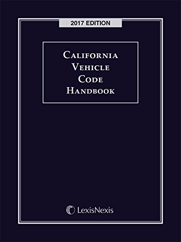 Amazon.in: Buy California Vehicle Code Handbook Book Online at Low ...