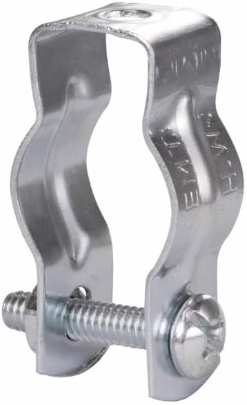 1/2 inch Conduit Hanger with Bolt and Nut, for Rigid, PVC, EMT, Cowboy ...