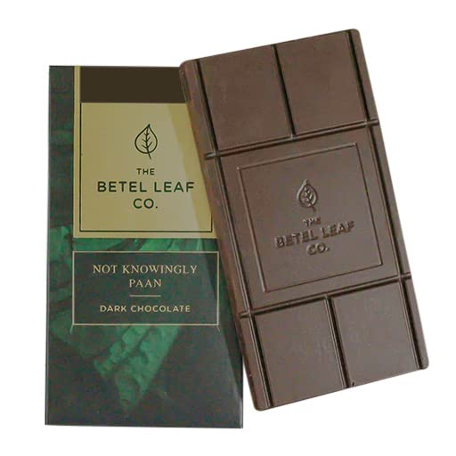 The Betel Leaf Co. - Calcutta Meetha PAAN Infused Dark Chocolate Bar ...