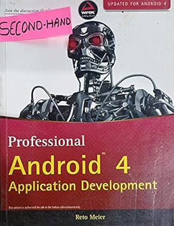 Professional Android 4 Application Development By Reto Meier (Second Hand & Used Book) (S ...