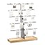 HULISEN Earring Display for Vendors, Adjustable Height Earring Display ...