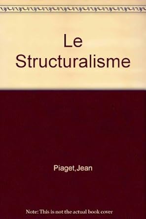 Amazon.com: Le Structuralisme: Jean Piaget: Books