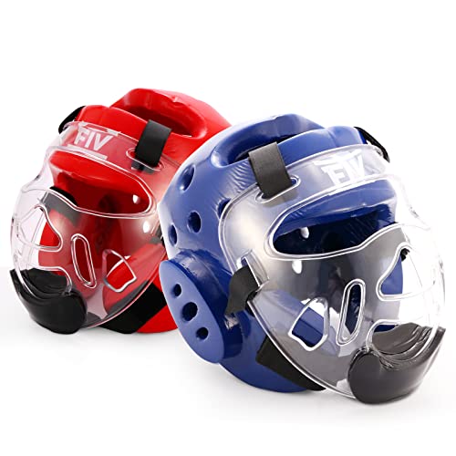 Snapklik.com : FIVING Karate Headgear,MMA Martial Arts Helmet