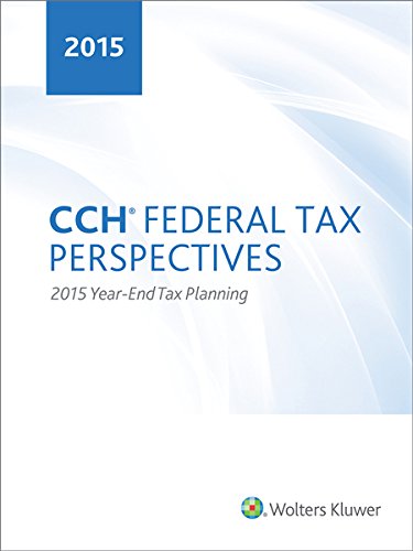 Amazon.com: Cch Federal Tax Perspectives - 2015 Year-end Planning ...