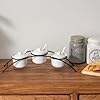 Amazon.com: MyGift Condiment Pot Serving Rack 10 Piece Set, Minimalist ...