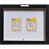 Amazon.com - Trading Card Frame for 2 Trading Cards Black Frame with ...