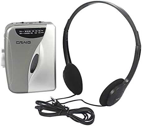Amazon.com: Craig CS2301A Personal Cassette Player with AM/FM Stereo ...