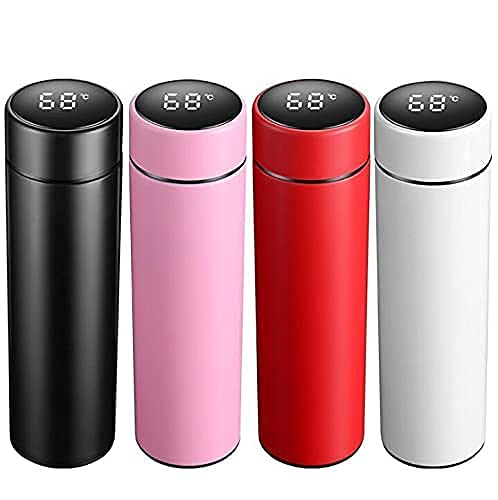 BONBURY Vacuum Flask LED Temperature Display with Double Wall Insulated ...