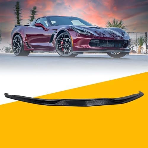 Amazon.com: Kspeed Front Bumper Lip Splitter Black Diffuser Spoiler ...