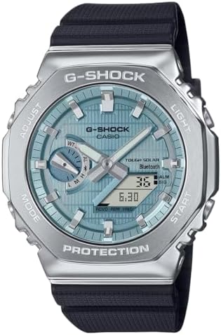 Casio G-Shock GBM-2100A-1A3DR Bluetooth Analog-Digital Green Dial Men ...