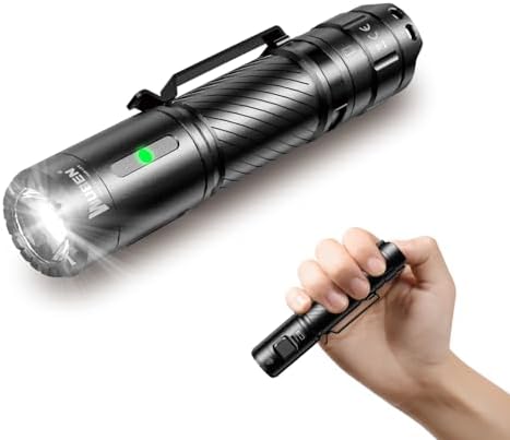 Blukar LED Flashlight Rechargeable, 2000L Super Bright Adjustable Focus ...