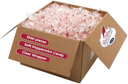 Amazon.com : Red Bird Peppermint 18 oz and Wintergreen 22 oz Tubs Candy ...