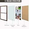 Amazon.com - Golden State Art, 8x10 Double Picture Frame, Displays Two ...
