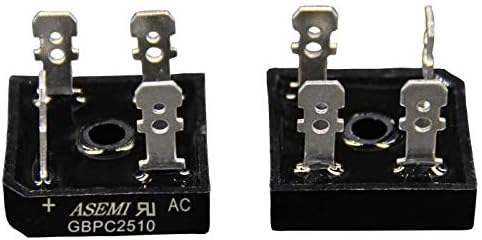 Amazon.com: (Pack of 2 Pices) ASEMI GBPC2510 25A1000V Bridge Rectifier ...