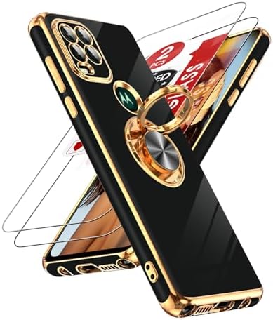 Amazon.com: LeYi for Moto G Stylus 5G 2021 Case: with Tempered Glass Screen Protector [2 Pack ...