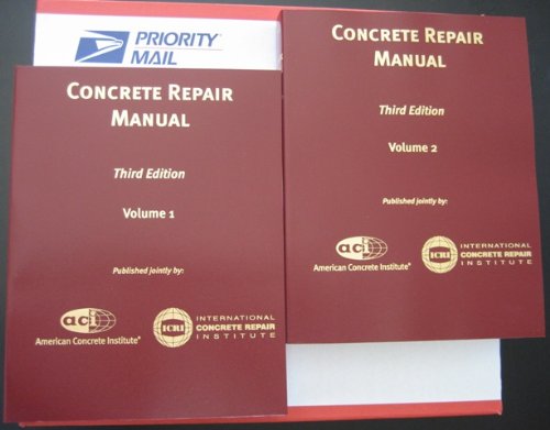 Concrete Repair Manual - 3rd Edition: ACI, ICRI. Third Edition: Amazon ...