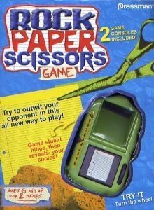 Amazon.com: Pressman Rock Paper Scissors Game - 2 Game Consoles : Toys ...