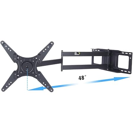 Amazon.com: Long Arm TV Wall Mount Heavy Duty, Portrait TV Mount ...