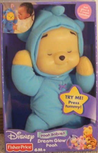 Amazon.com : Disney; Soothing Star Pooh; has Night Glow face, Baby Pooh ...