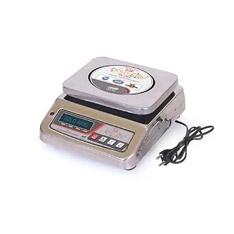 GOLD KING SCALE Electronic Rechargeable Weighing Machine – 20kg ...