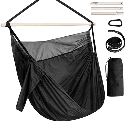 Amazon.com: Portable Large Hanging Rope Swing - Lightweight Nylon ...