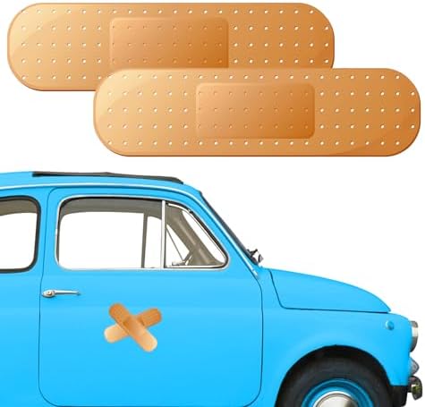 Car Plaster Sticker, 2 Pcs Car Sticking Plaster 25 * 7cm Funny Bandage ...