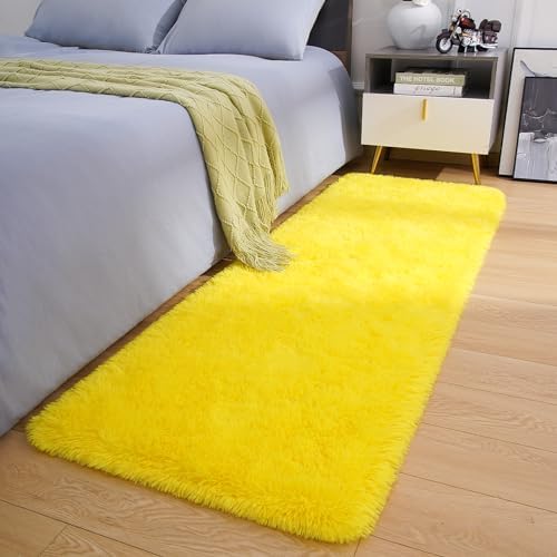 Amearea Premium Soft Fluffy Rug Modern Shag Carpet, High Pile, Fuzzy ...