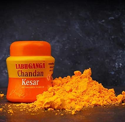 Labhganga Chandan Kesar (100gm) (Pack of 1) : Amazon.in: Home & Kitchen