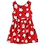 Amazon.com: Girls Dress Kid Floral Sleeveless Cotton Sundress Summer ...