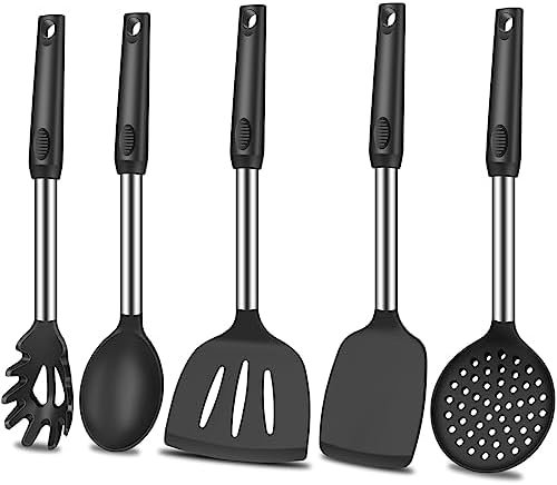 Amazon.com: FODCOKI Spatula Set Spatulas Silicone Heat Resistant for ...