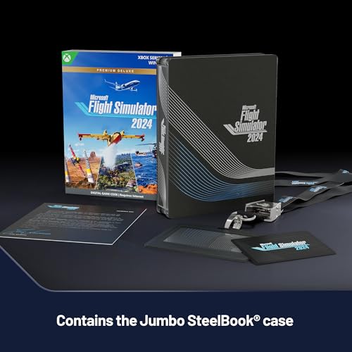Snapklik.com : Microsoft Flight Simulator 2024 Premium Deluxe SteelBook ...